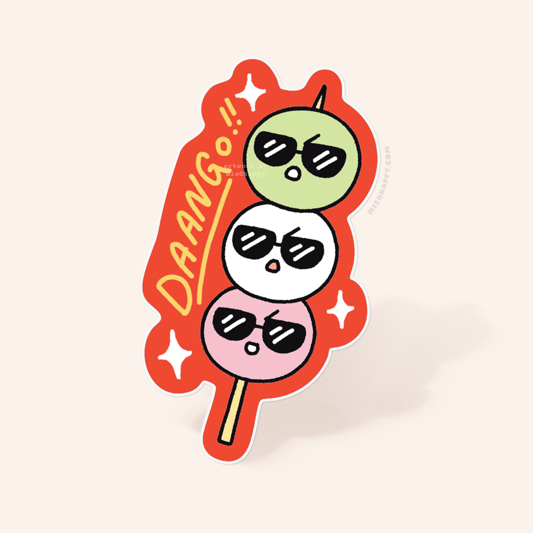 "Dango!" Sticker – MIS0HAPPY